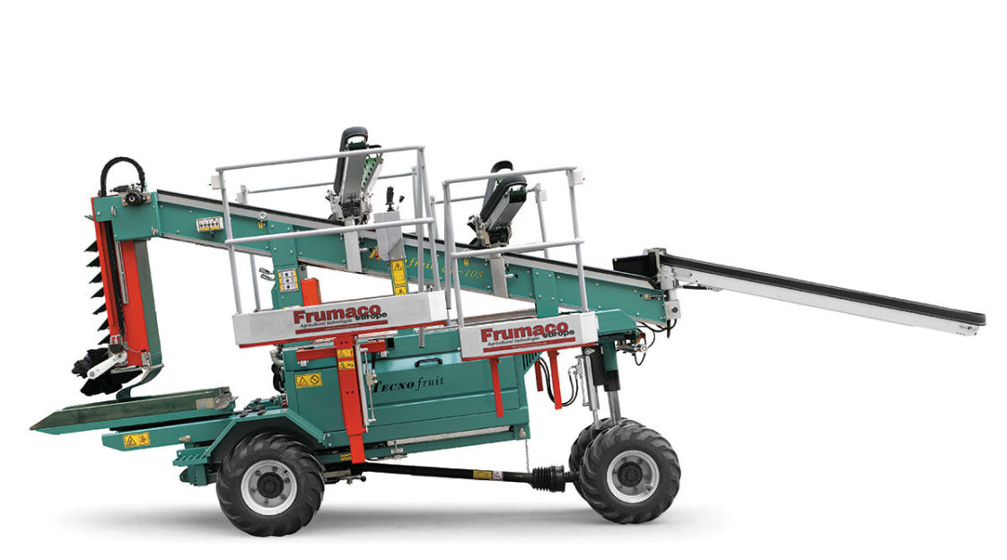 TECNOFRUIT FRUIT HARVEST MACHINES - FRUMACO - Made in GERMANY