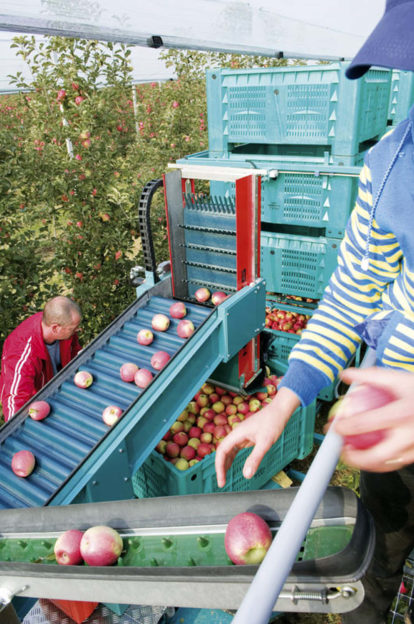 TECNOFRUIT FRUIT HARVEST MACHINES - FRUMACO - Made in GERMANY