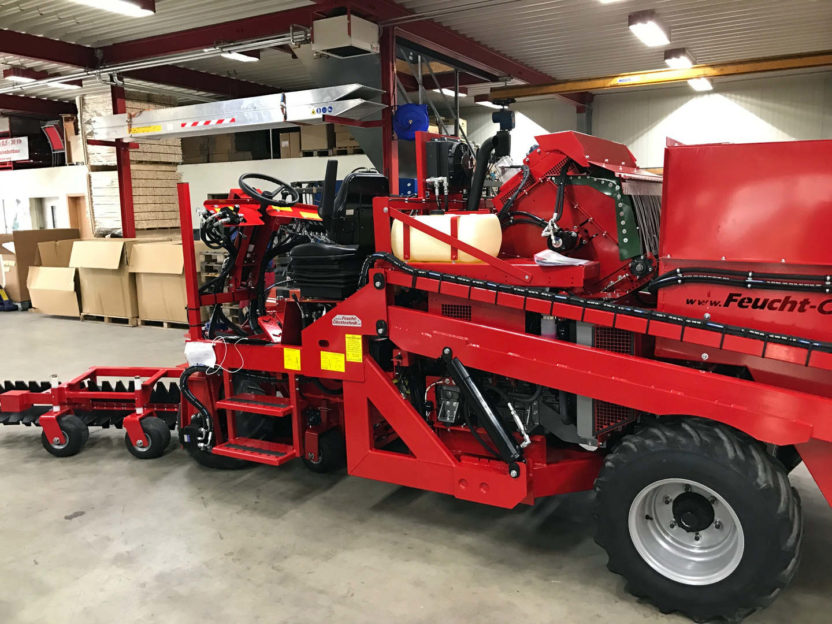 HARVESTERS FOR FRUITS AND NUTS - FRUMACO - Made in GERMANY